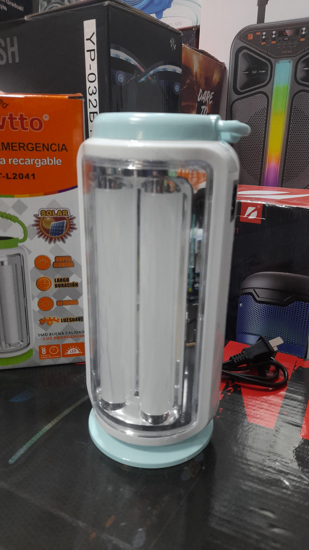 Lámpara solar recargable - Cod : 02 – Ahorapidelo